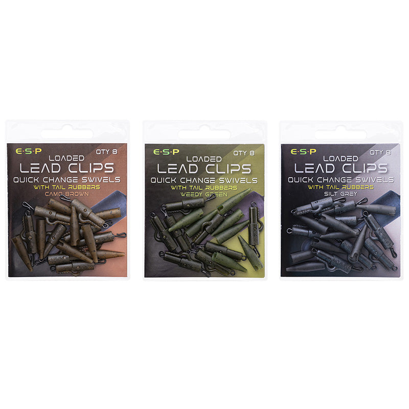 ESP Loaded Lead Clip Quick Change Swivels – Stanford Tackle