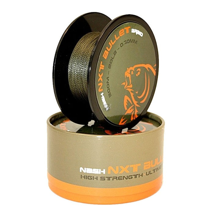 Nash NXT Bullet Braid 300m 25lb – Stanford Tackle