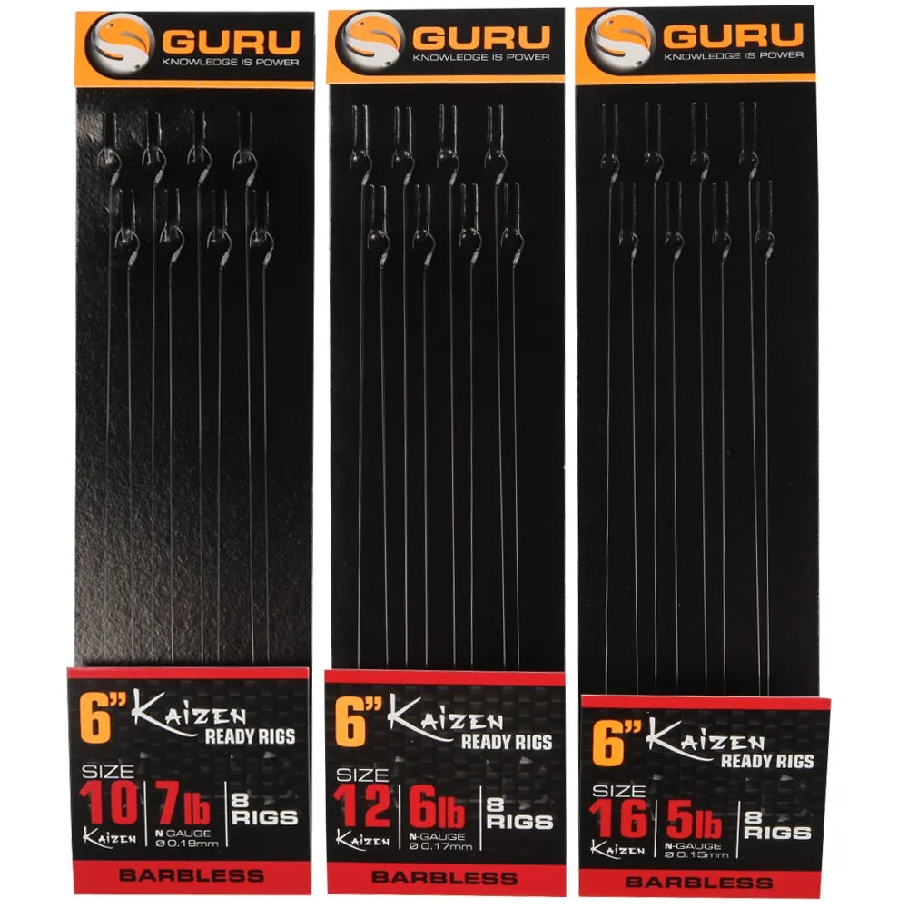 Guru Kaizen Pole Rigs 6" Barbless – Stanford Tackle